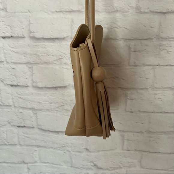 Bags | Faux Leather Eyelet Bag | Poshmark